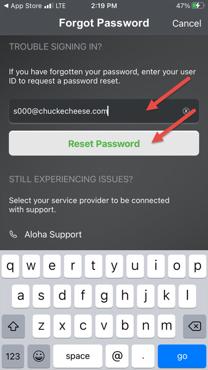 How to Reset a Pulse Password – CEC Entertainment Concepts, LLP